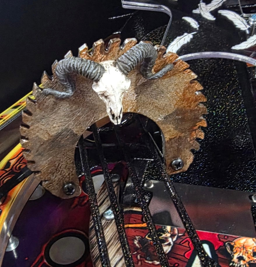 Bloody Saw Blades with Animal Skulls 3pcs Pinball Mod – Back Alley ...