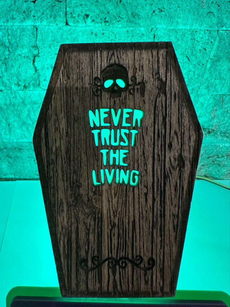 Real Wood Coffin Flasher Cover – Back Alley Creations