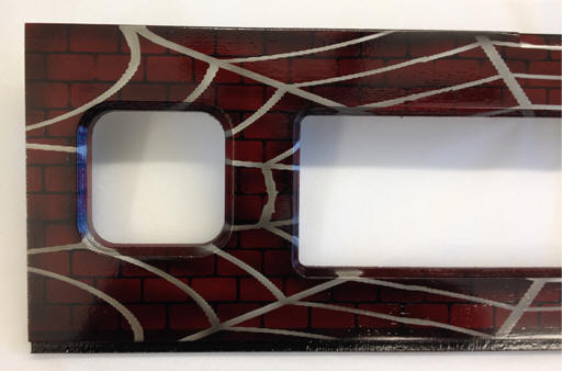 Spiderman Brick Web Speaker Panel | Back Alley Creations